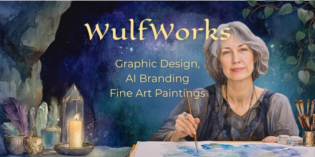 WulfWorks Visionary Art - Inspirational, Wolves, Faery, Goddess